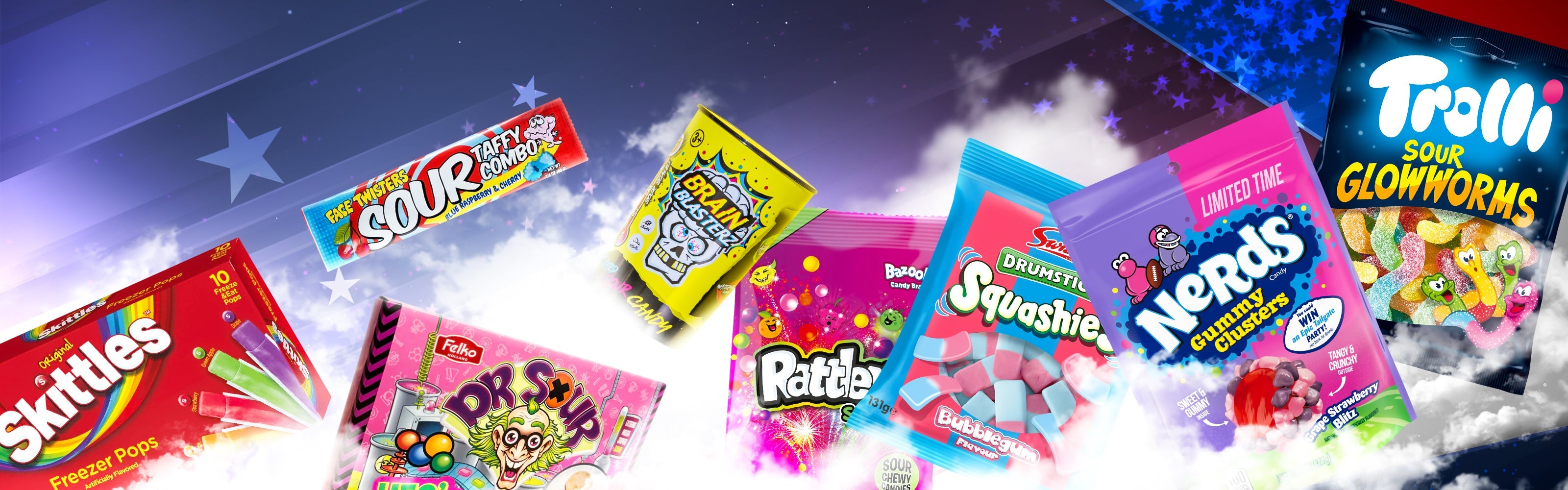 Amerikansk godteri – Fast Candy