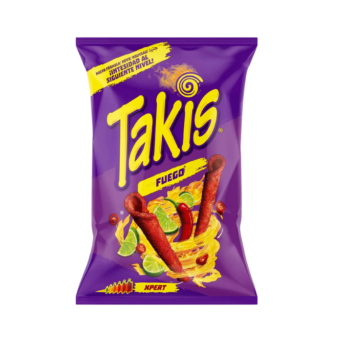 Takis Fuego og Takis Blue Heat | Fast Candy - Krydrede Tortillachips