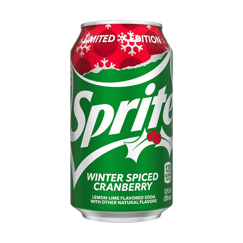 Sprite Winter Spiced Cranberry 355 ml (LE) (DATOVARE) | Fast Candy